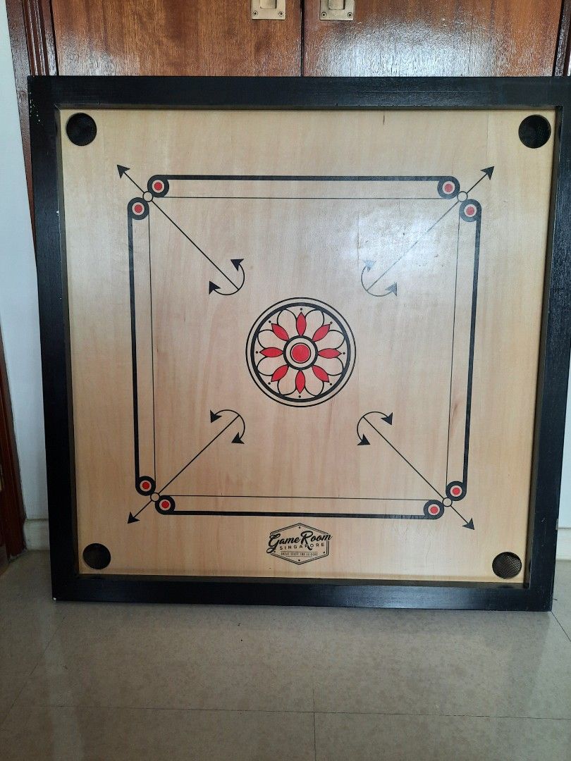 Tournament Carom board, Hobbies & Toys, Toys & Games on Carousell