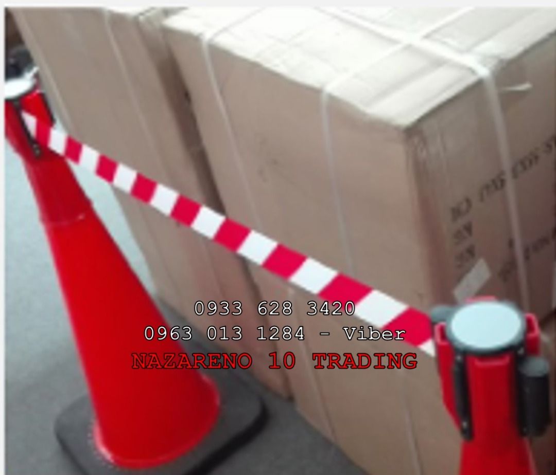 Traffic cone toppers Retractable Belt, Commercial & Industrial ...