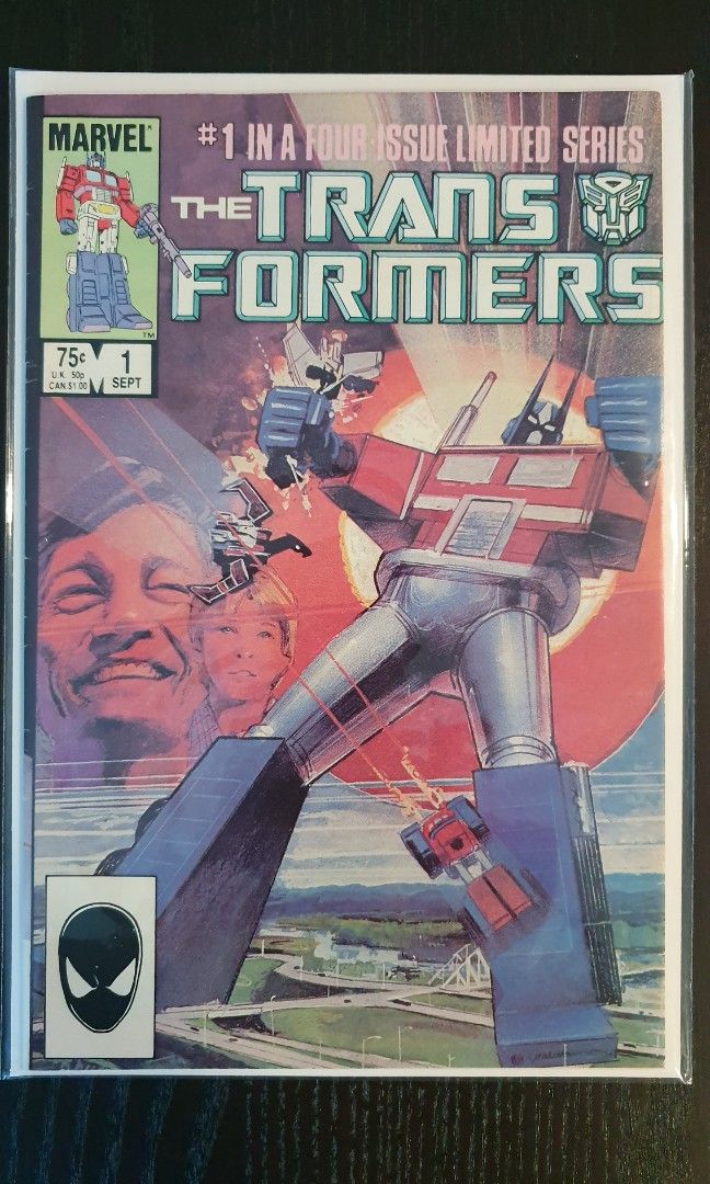 Transformers #1 (1984, 1st Series) 1st Appearance of the Autobots ...