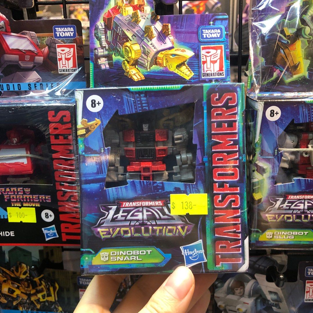 Transformers CORE Dinobot Snarl Slug Sludge Ironhide Ratchet Soundwave ...