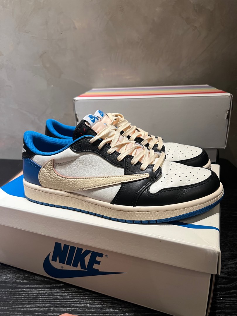 Travis scott fragments (UA), Men's Fashion, Footwear, Sneakers on Carousell