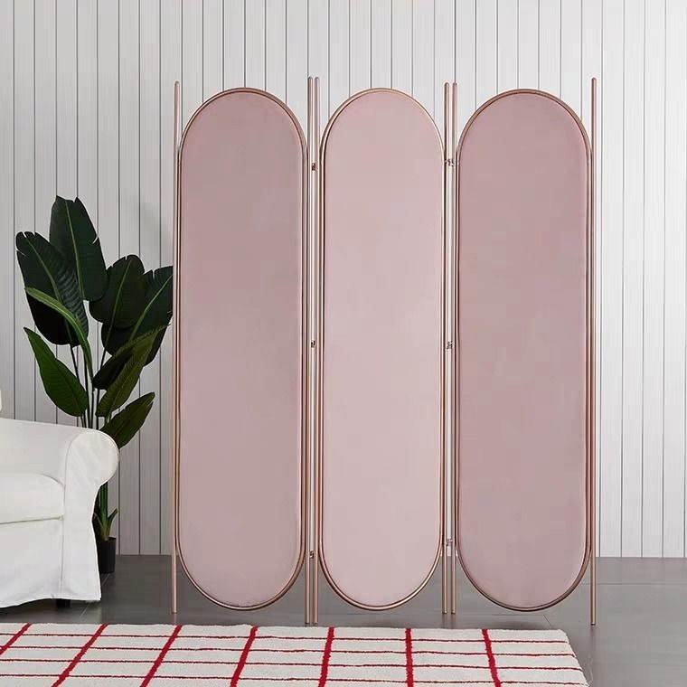 [TWS] VELVET FOLDING DIVIDER PRIVACY DRESSING, Furniture & Home Living ...