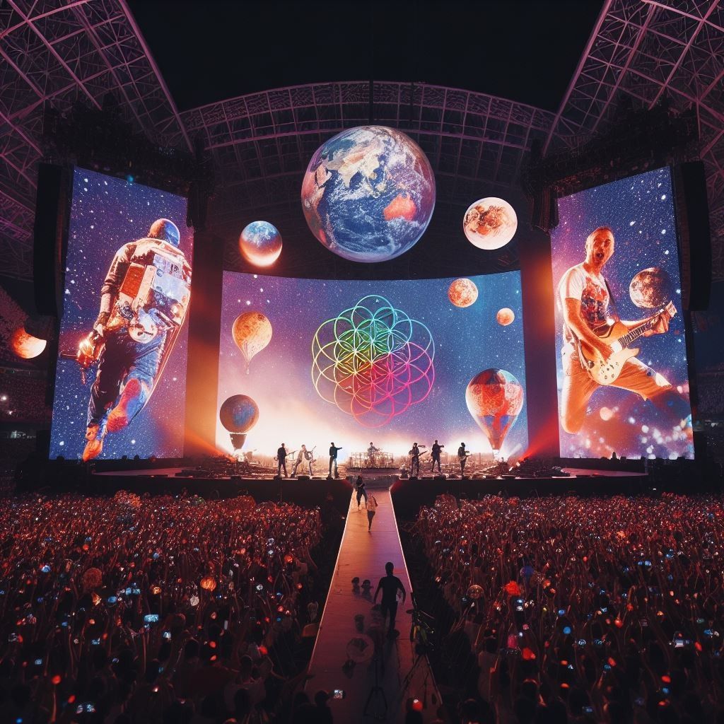 ULTIMATE SPHERES EXPERIENCE, Coldplay Concert Ticket & Backstage ...