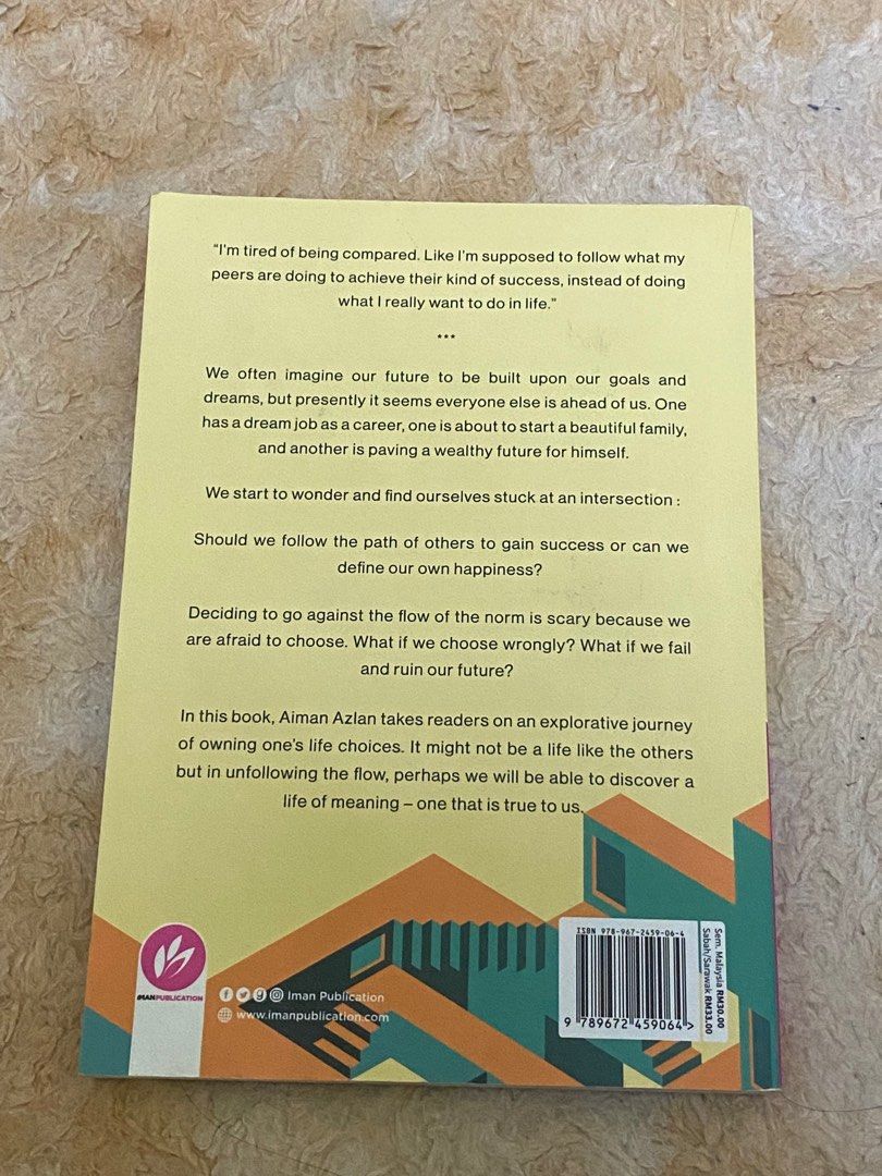 Unfollow the Flow Aiman Azlan Iman Publication, Hobbies & Toys, Books ...