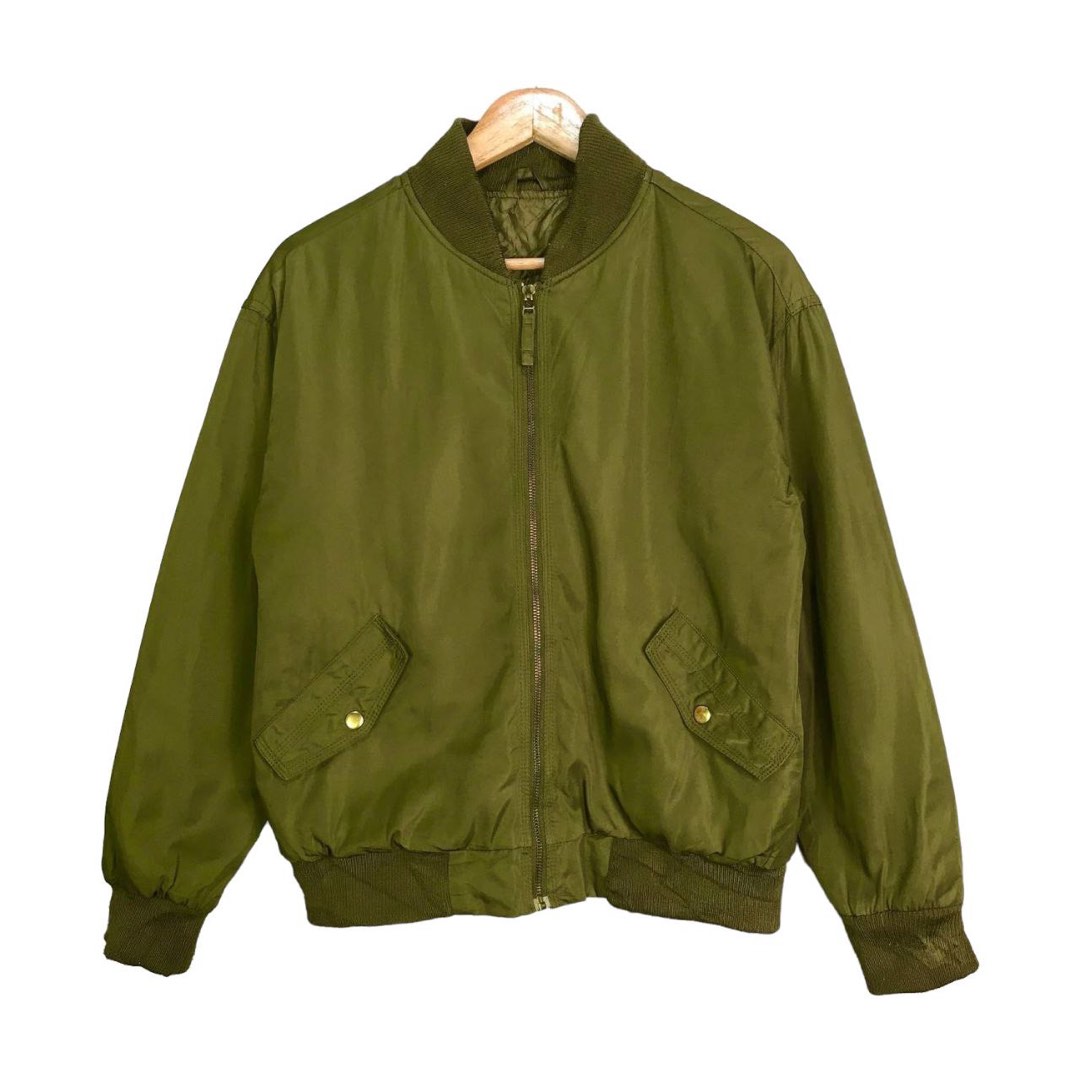 Uniqlo GU Bomber Jacket, Men's Fashion, Coats, Jackets and Outerwear on ...