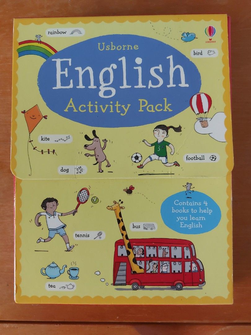 Usborne English Activity Pack, Hobbies & Toys, Books & Magazines ...