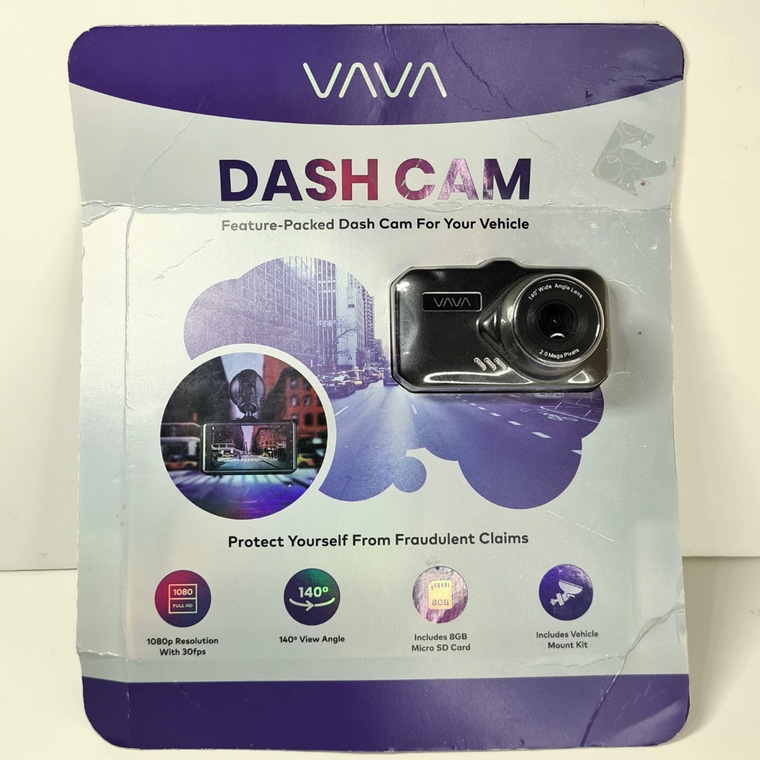 VAVA 2.0 Mega Pixel Dash Cam, Car Parts & Accessories, Audio, Video ...