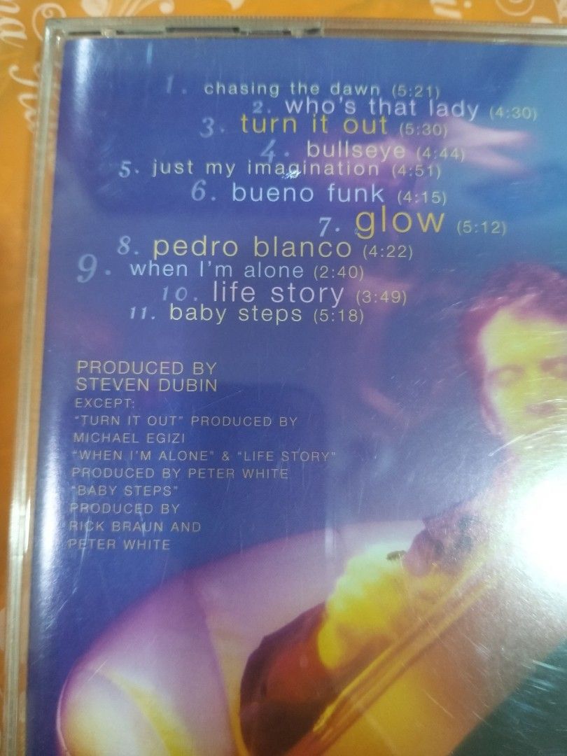 CD PETER WHITE Glow 2001, Hobbies & Toys, Music & Media, CDs & DVDs on Carousell