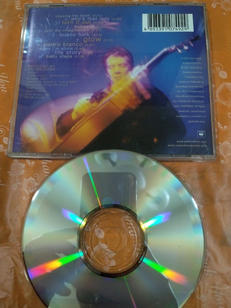 CD PETER WHITE Glow 2001, Hobbies & Toys, Music & Media, CDs & DVDs on ...