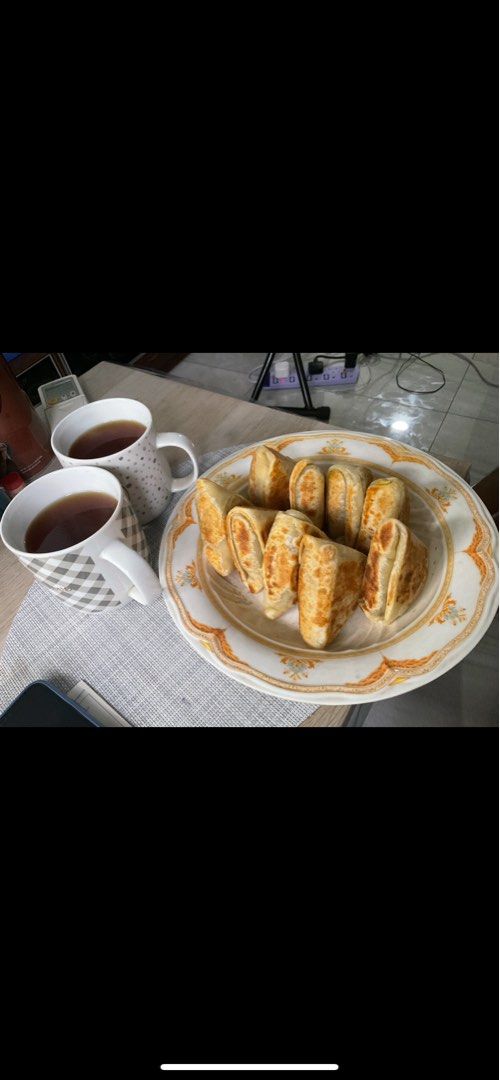 Vegetable/Fish Roti, Food & Drinks, Homemade Bakes on Carousell