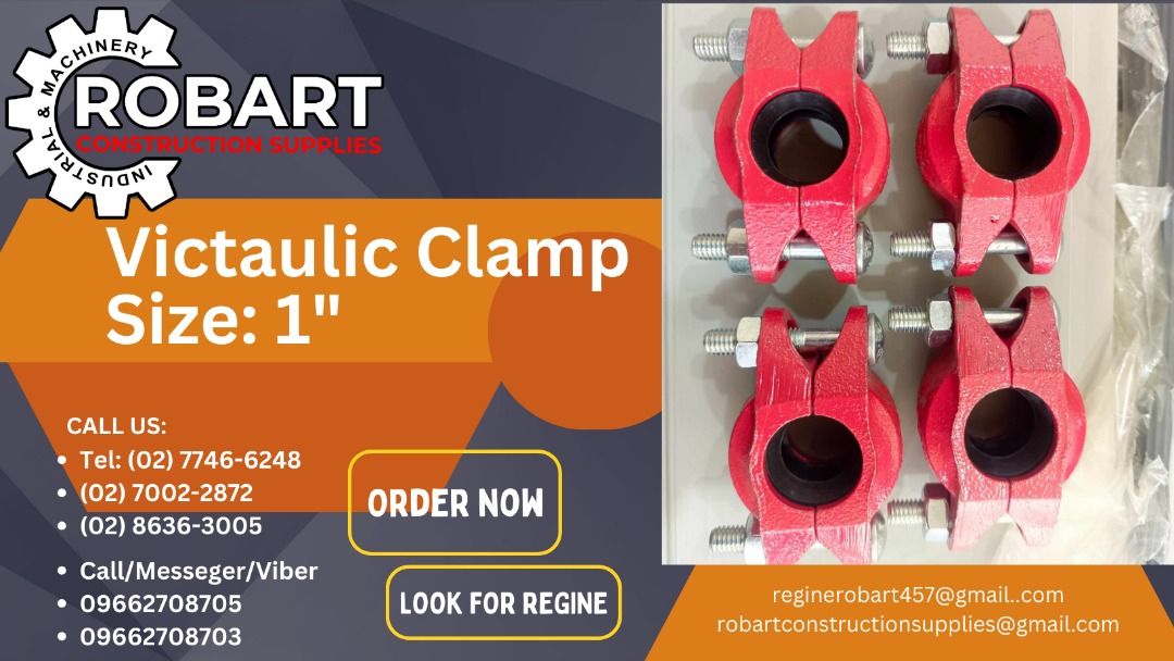Victaulic Clamp Size: 1", Commercial & Industrial, Construction Tools ...