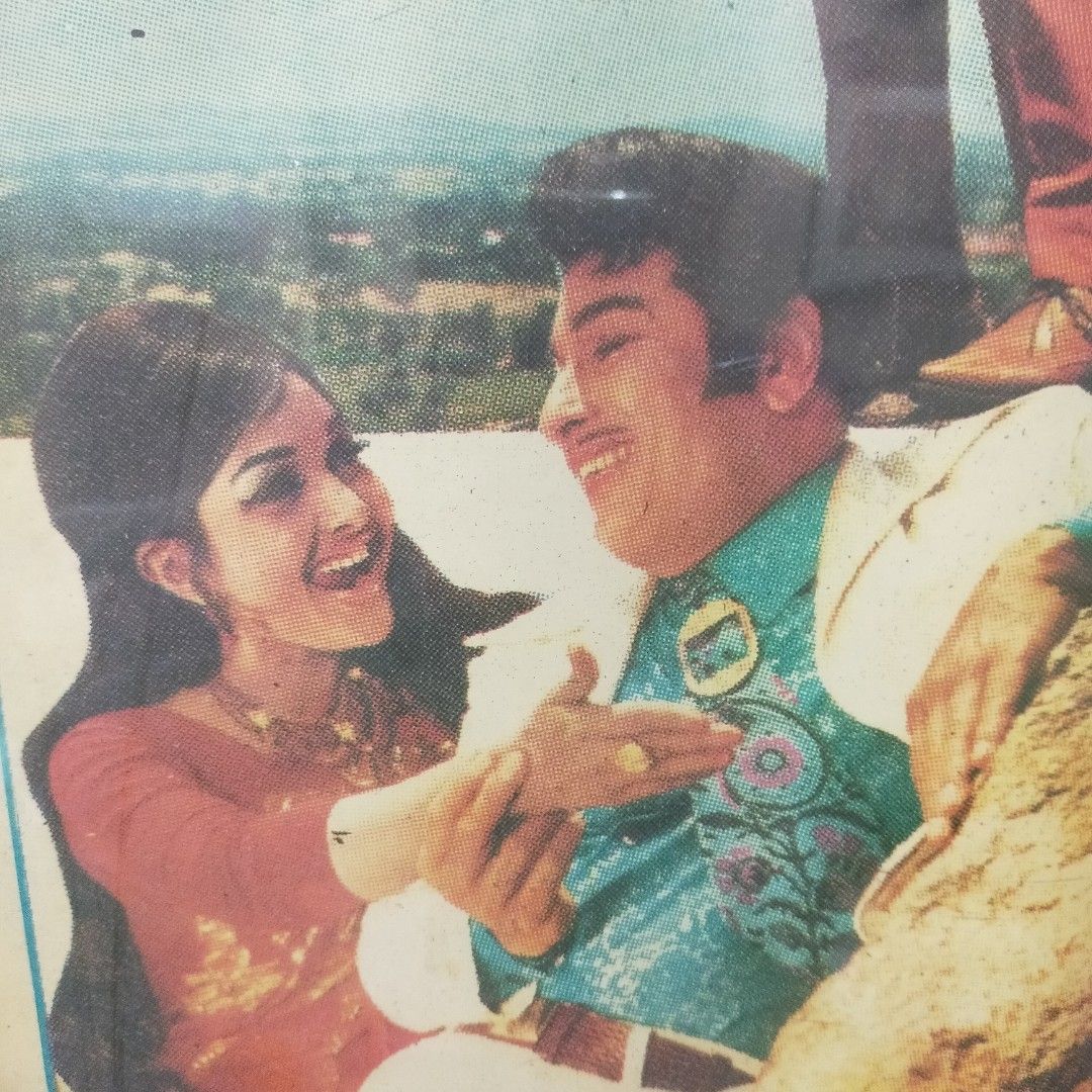 Vintage MGR Tamil Indian movie poster, Hobbies & Toys, Collectibles ...