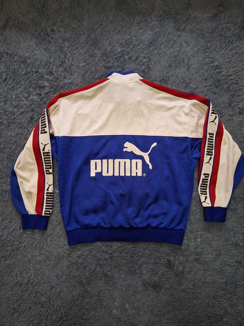 VINTAGE PUMA TRACK JACKET, Men's Fashion, Coats, Jackets and Outerwear ...