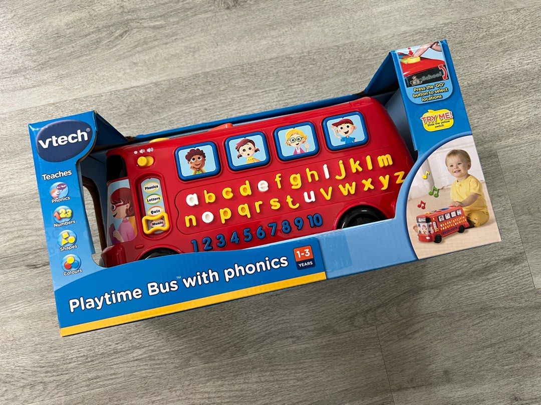 Vtech playtime bus, Babies & Kids, Infant Playtime on Carousell