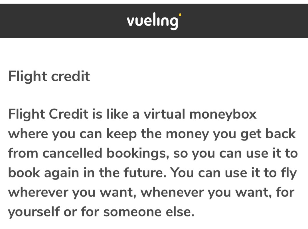 Vueling Flight Credits 126 EUR 190 SGD Tickets Vouchers Flights Vueling Flight Credits 126 EUR 190 SGD Tickets Vouchers Flights