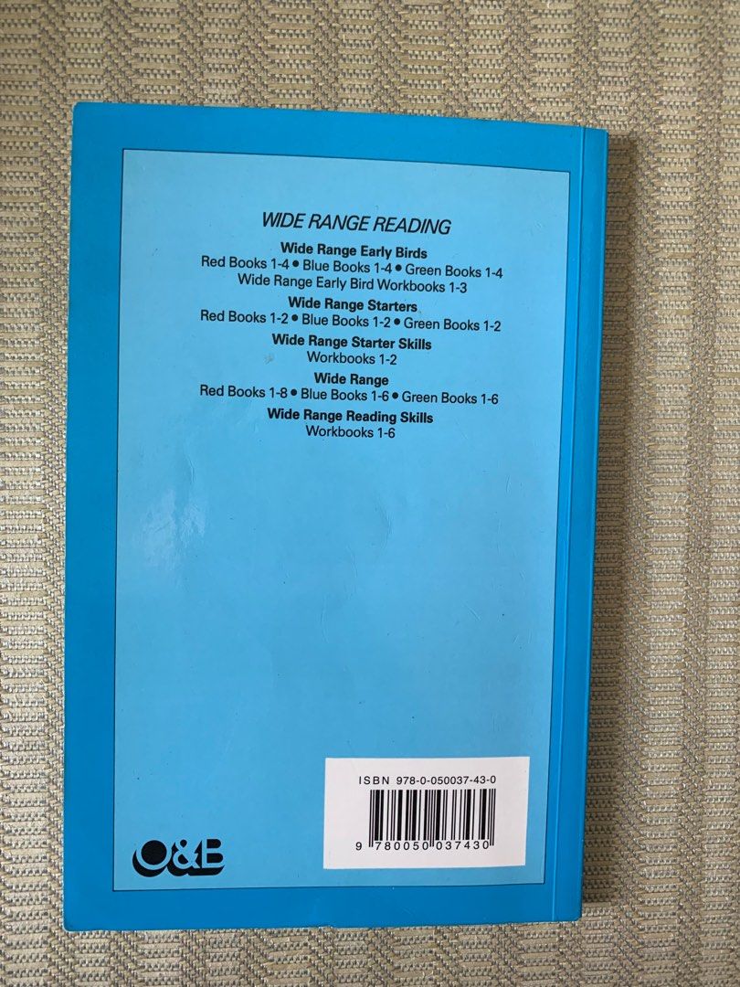 Wide Range Readers Blue book 1, 興趣及遊戲, 書本 & 文具, 小說 & 故事書 - Carousell