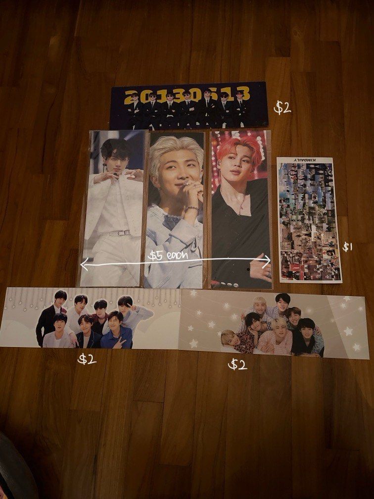 wts bts unofficial banners, Hobbies & Toys, Memorabilia & Collectibles ...