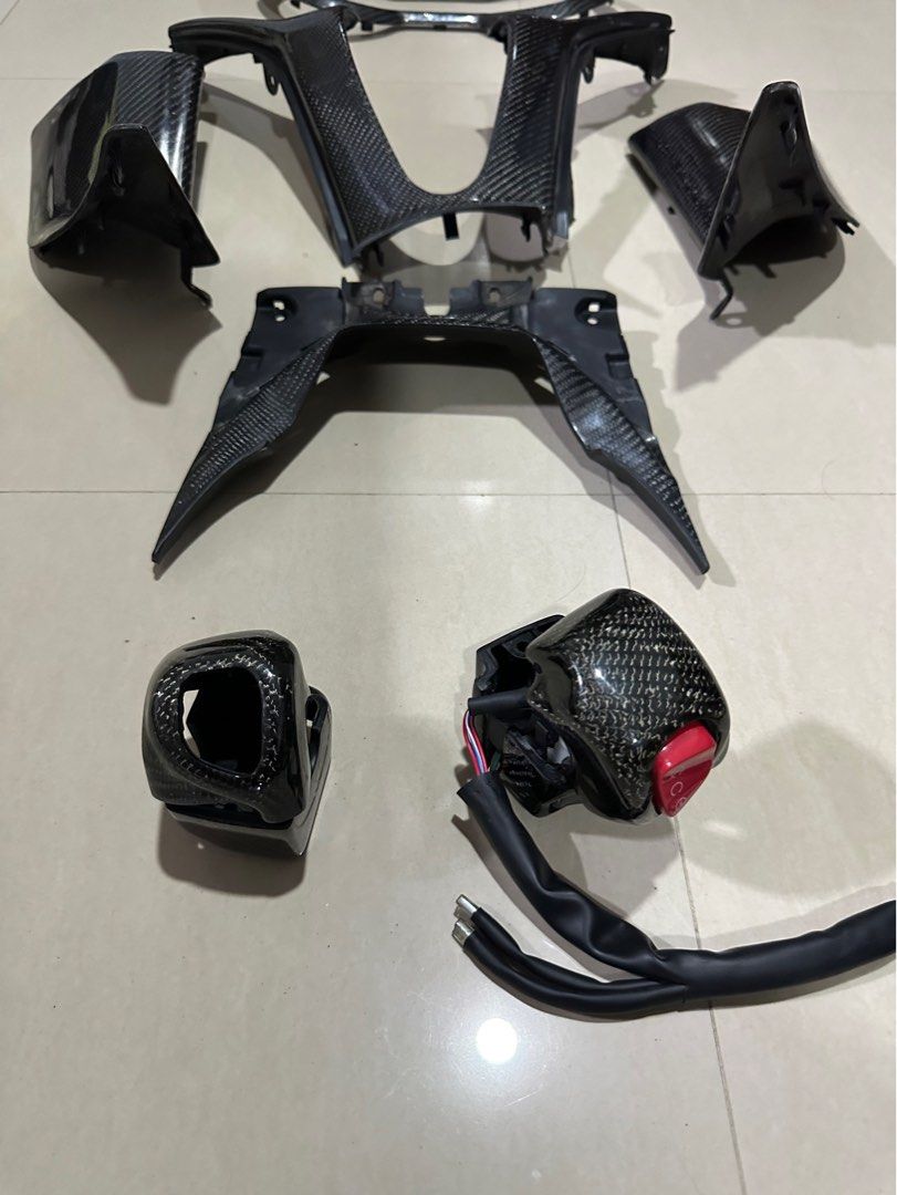 xmax V1 full carbon, Motorcycles, Motorcycle Accessories on Carousell