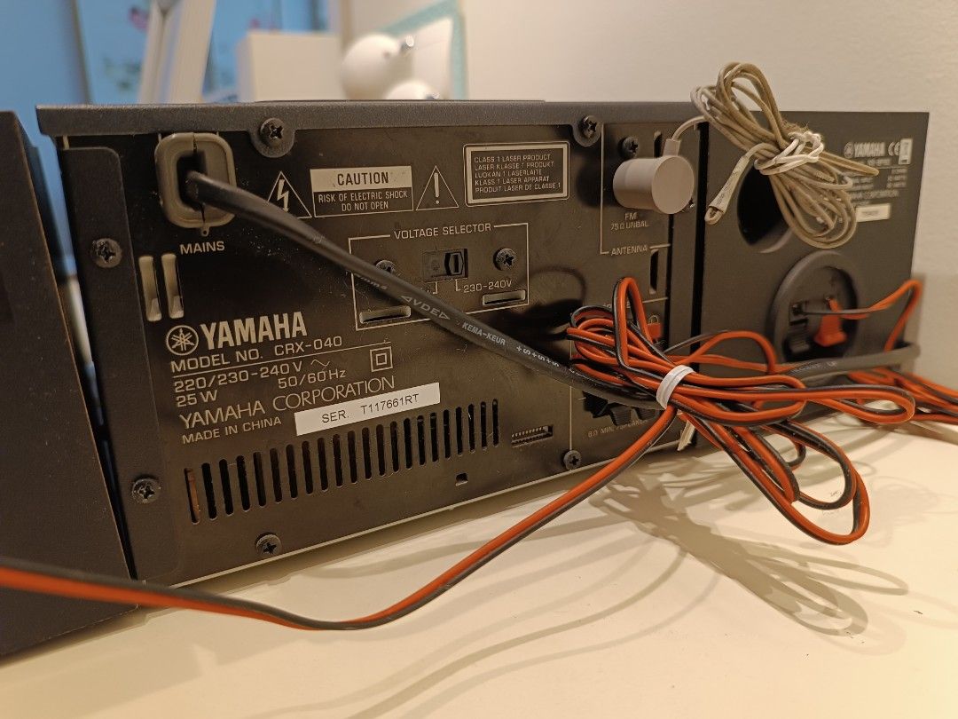 Yamaha CRX-040 mini hifi set for sale, Audio, Soundbars, Speakers ...