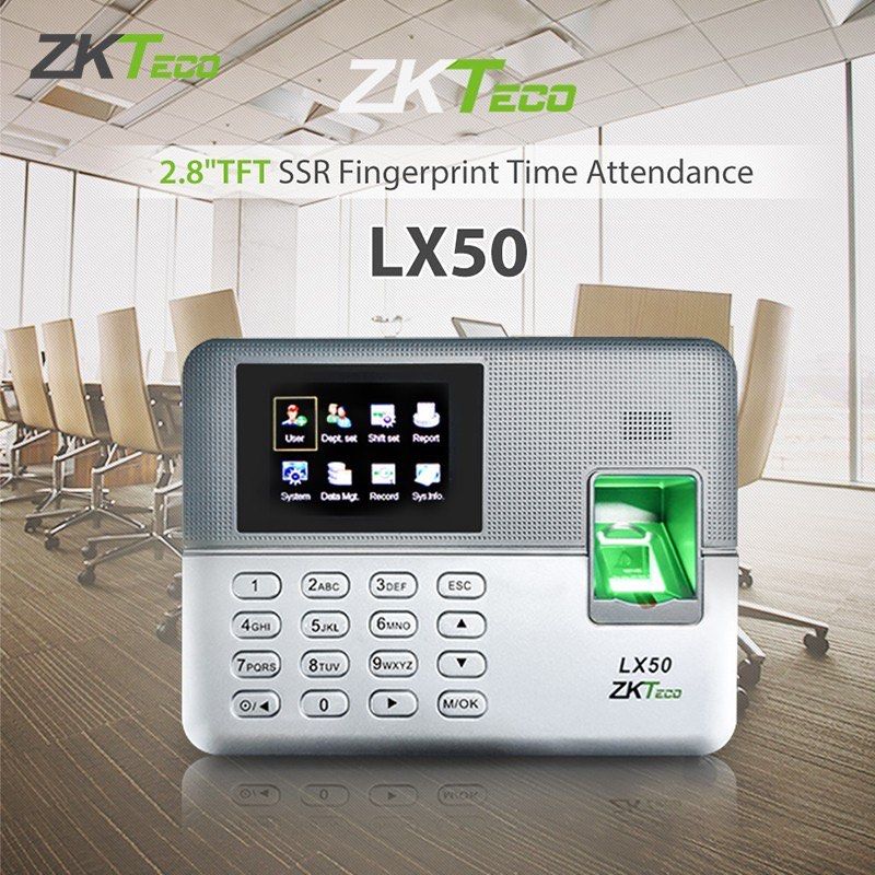 ZKTeco LX50 Fingerprint Time Attendance Machine, Computers & Tech ...