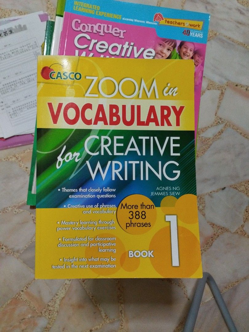Zoom in Vocabulary for Creative Writing Book 1, Hobbies & Toys, Books ...