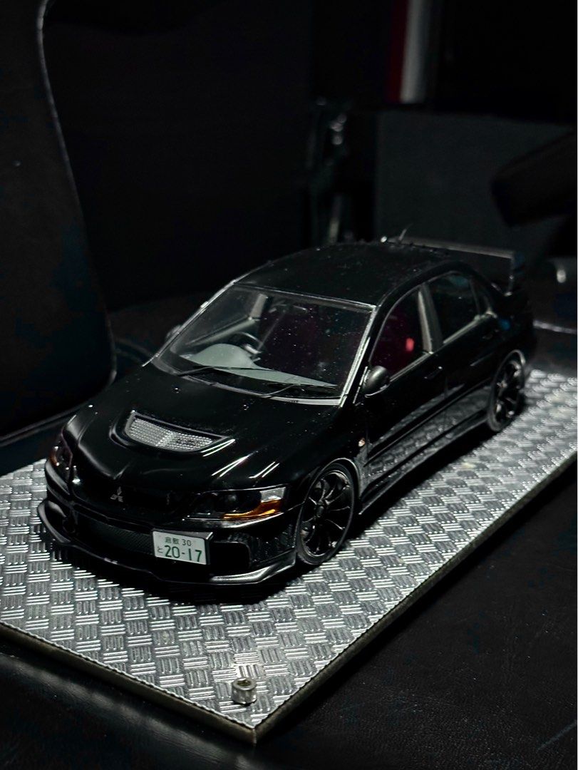 1:18 1/18 AGU Mitsubishi Lancer Evolution 9 Evo 9 Evo IX CT9A Black ...