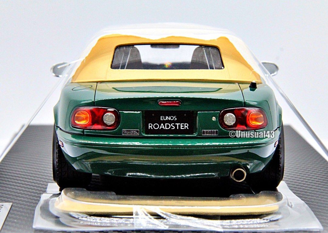 1/18 Ignition Model Mazda Mx-5 Eunos Roadster (NA) Green, Hobbies ...
