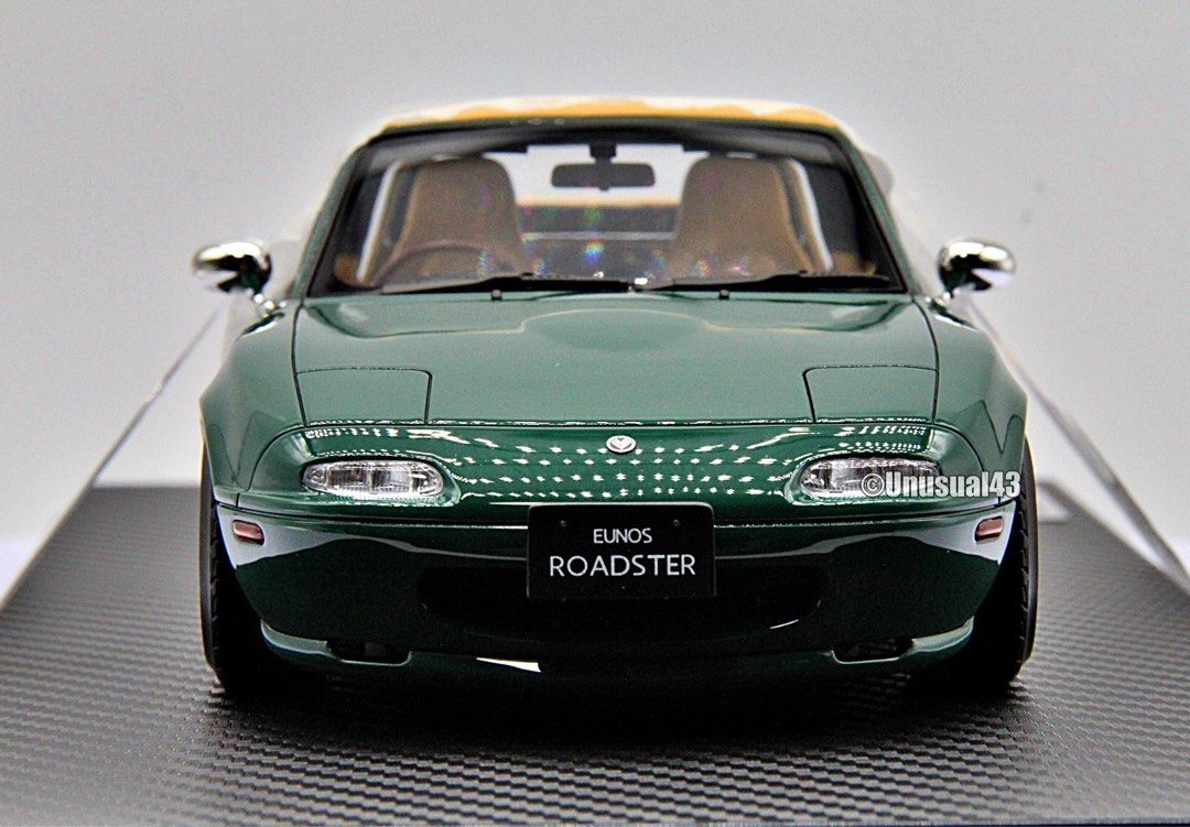 1/18 Ignition Model Mazda Mx-5 Eunos Roadster (NA) Green, Hobbies ...