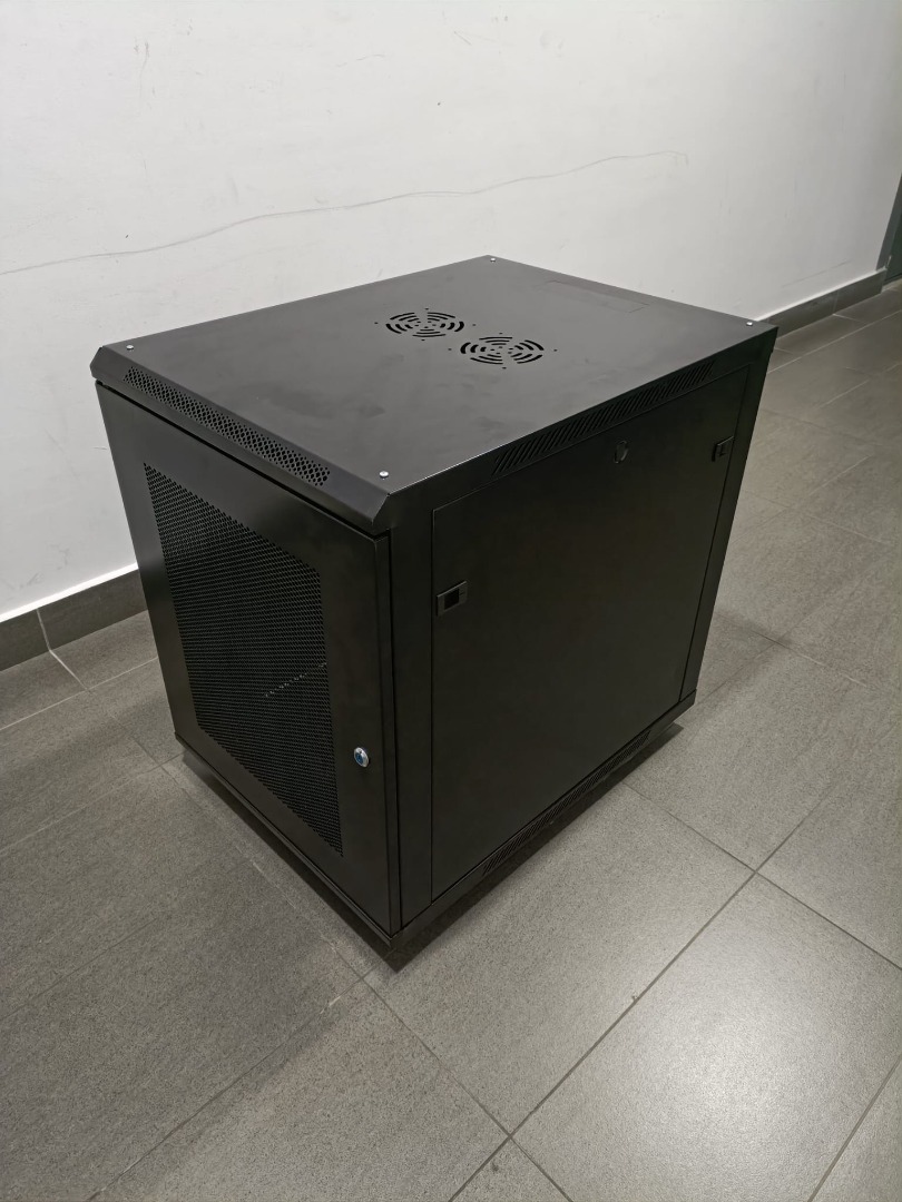 15U 80cm depth cart for CCTV recorder/ data storage/network server cart ...