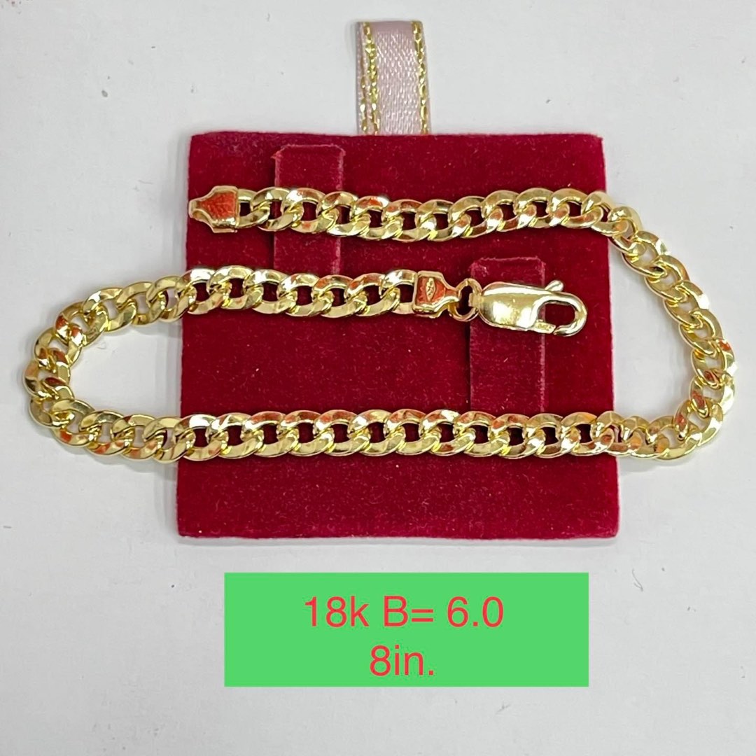 18K Saudi Gold bracelet, Women's Fashion, Jewelry & Organizers ...