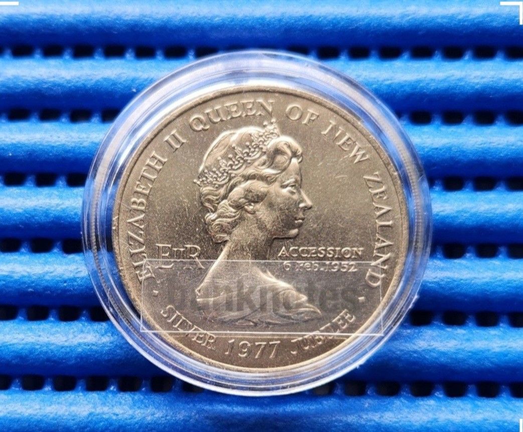 1977 New Zealand Queen Elizabeth II Silver Jubilee Accession 6th ...