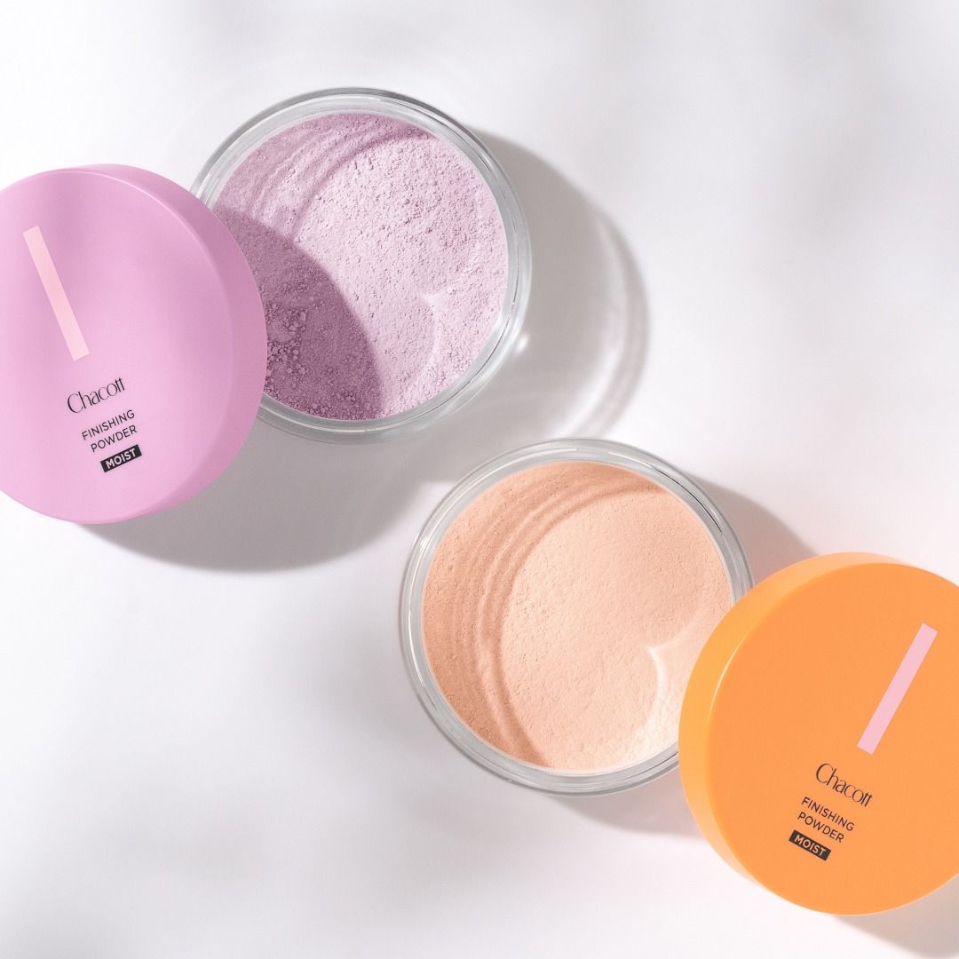 (代購)2023年限量新版 日本製Chacott 高保濕調色完妝蜜粉連粉撲 Finishing UV Loose Powder Moist C ...