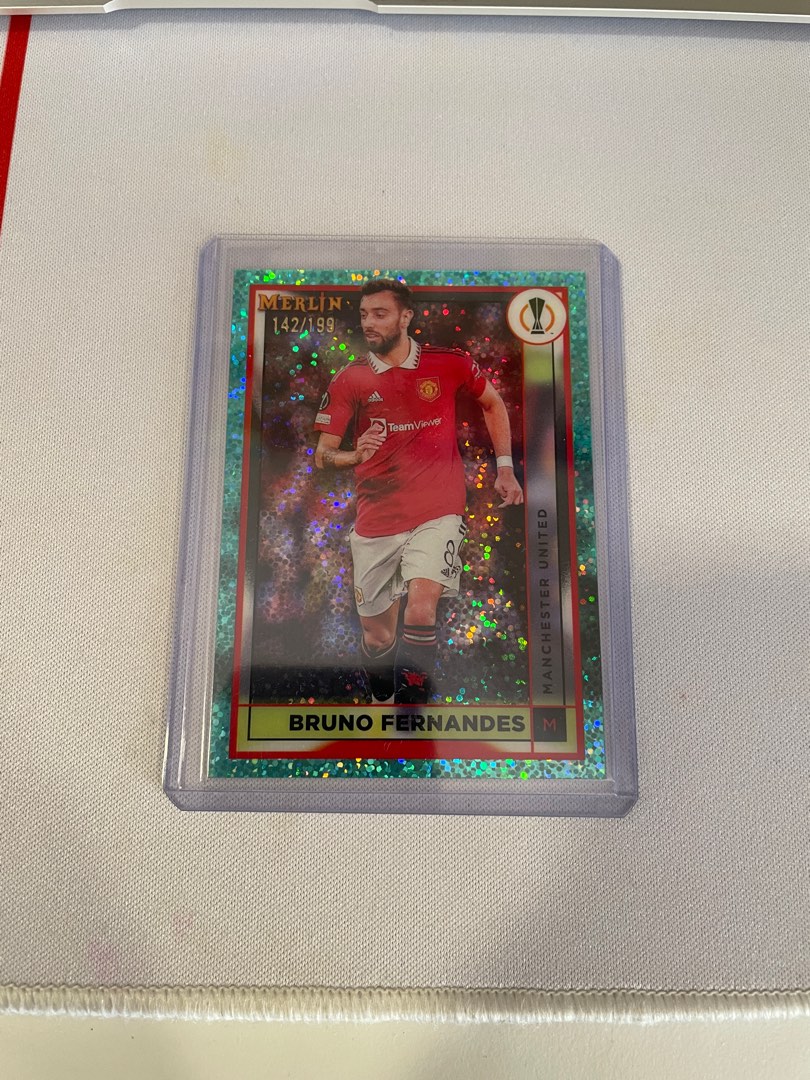 2023 Topps Merlin Chrome Bruno Fernandes Manchester United /199 ...