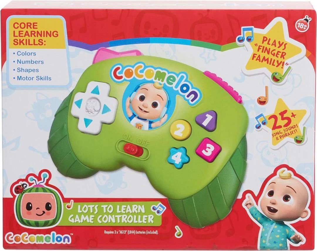[預訂2406][特價] Just Play CoComelon - Lots to Learn Game Controller 遊戲手制 ...