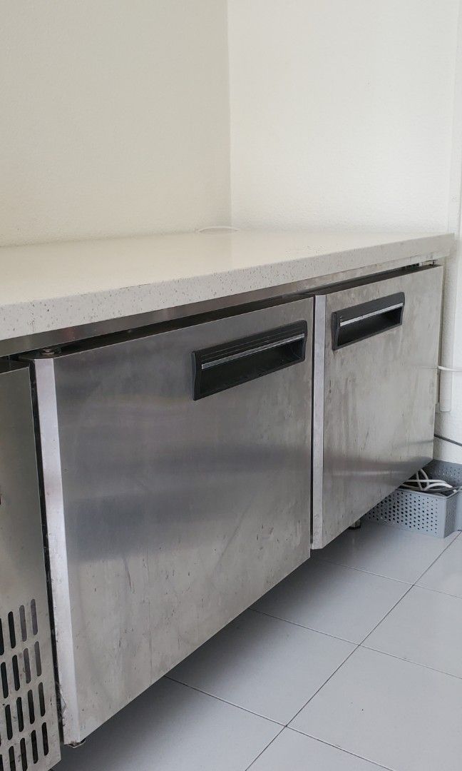 2 Door Counter Chiller with quartz top, TV & Home Appliances, Kitchen ...