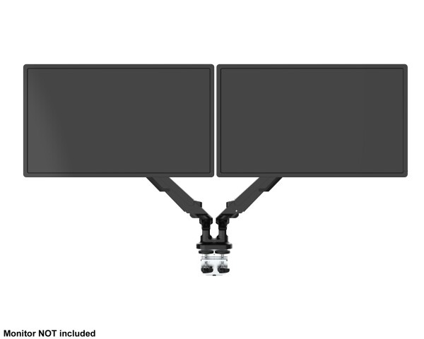 2x HD computer Screens with monitor arms (Philips 23.8-inch Full HD LCD ...