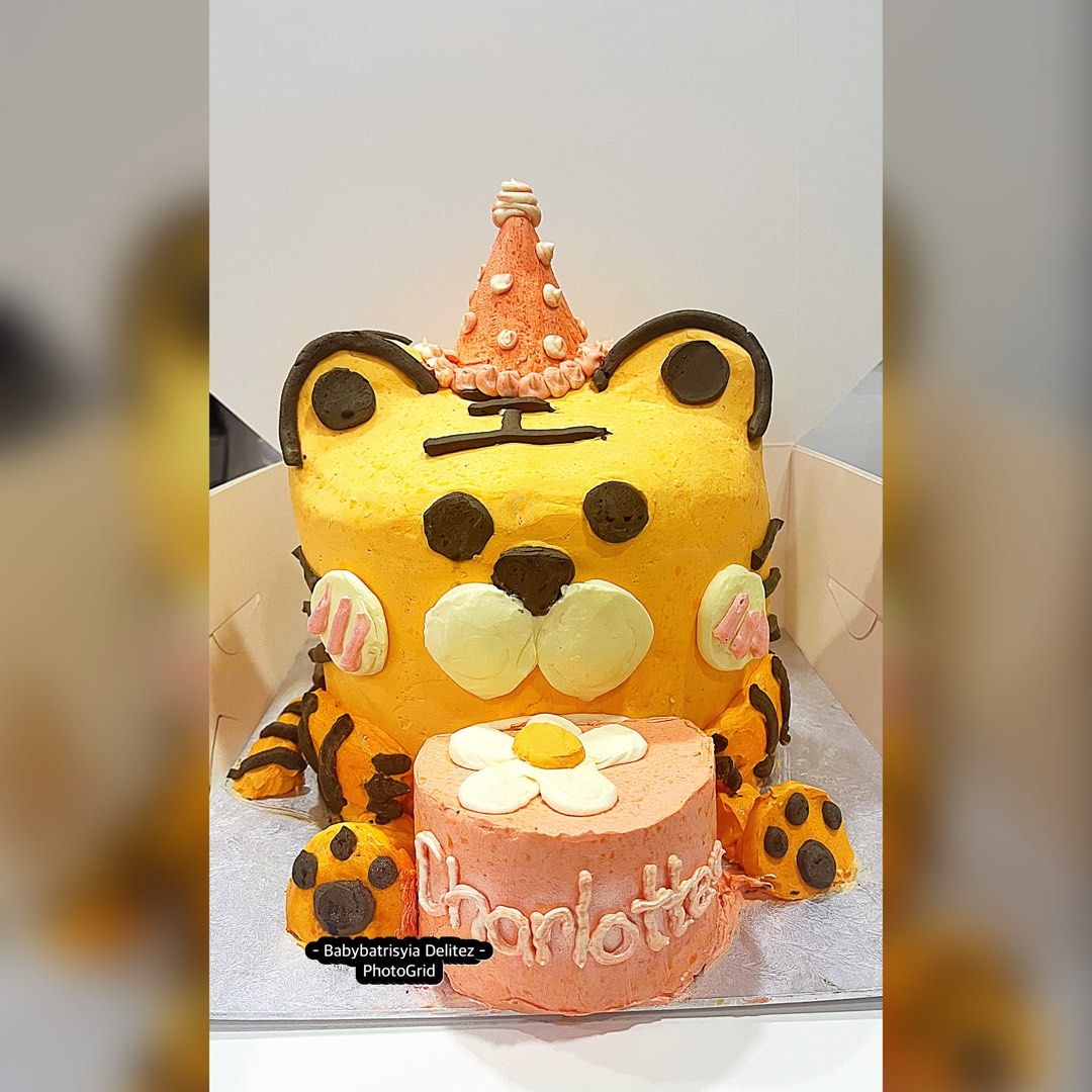 3D characters Cake, Food & Drinks, Homemade Bakes on Carousell