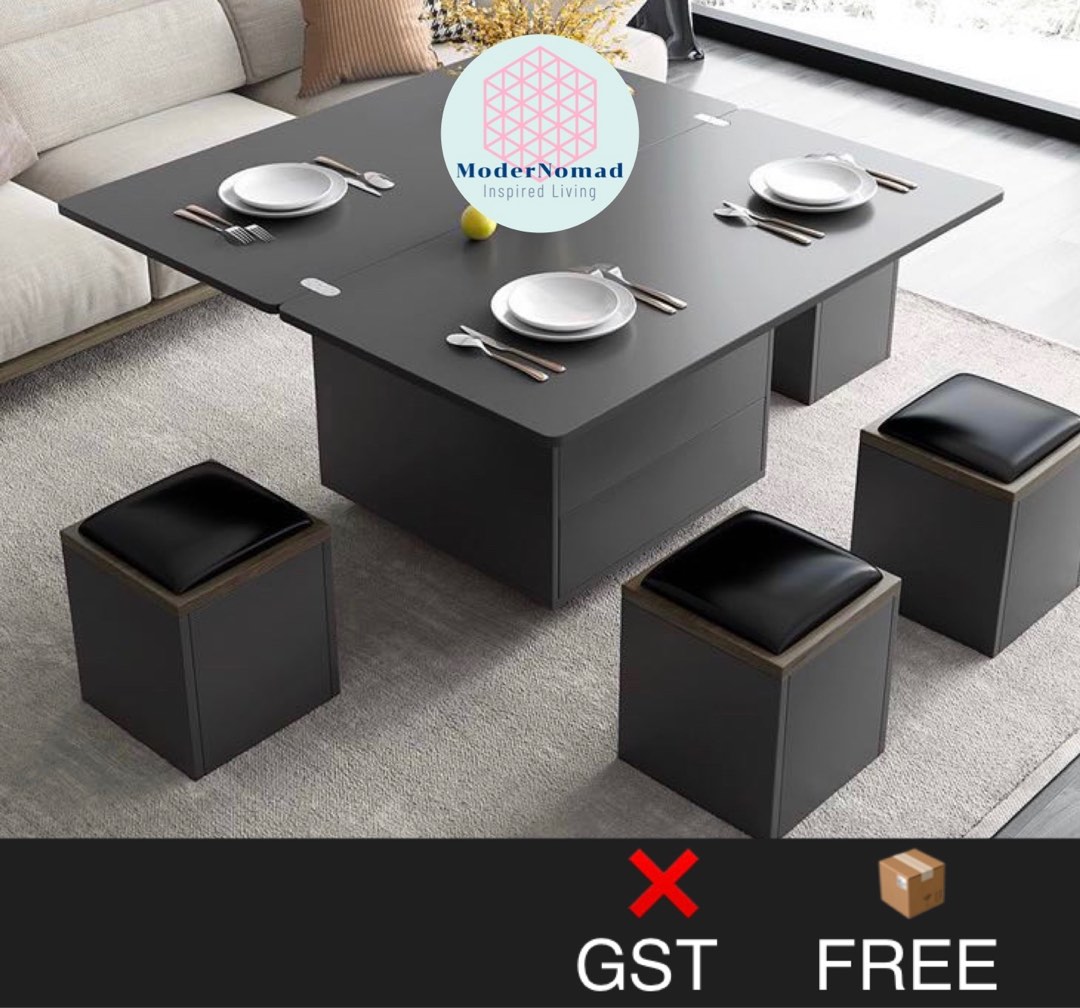 Convertible CoffeeTable Dining Table Study Table Desktop Foldable Table ...