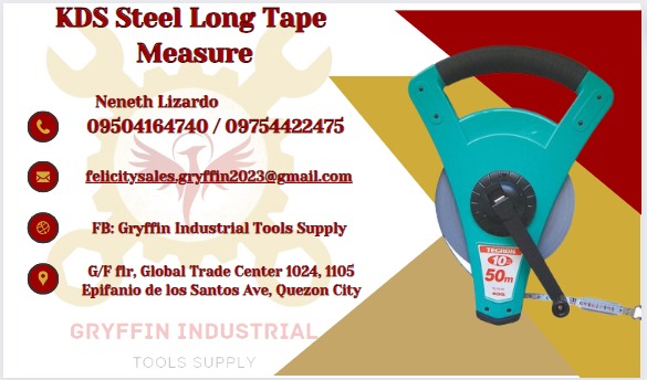 " KDS " STEEL LONG TAPE MEASURE, Commercial & Industrial, Industrial ...