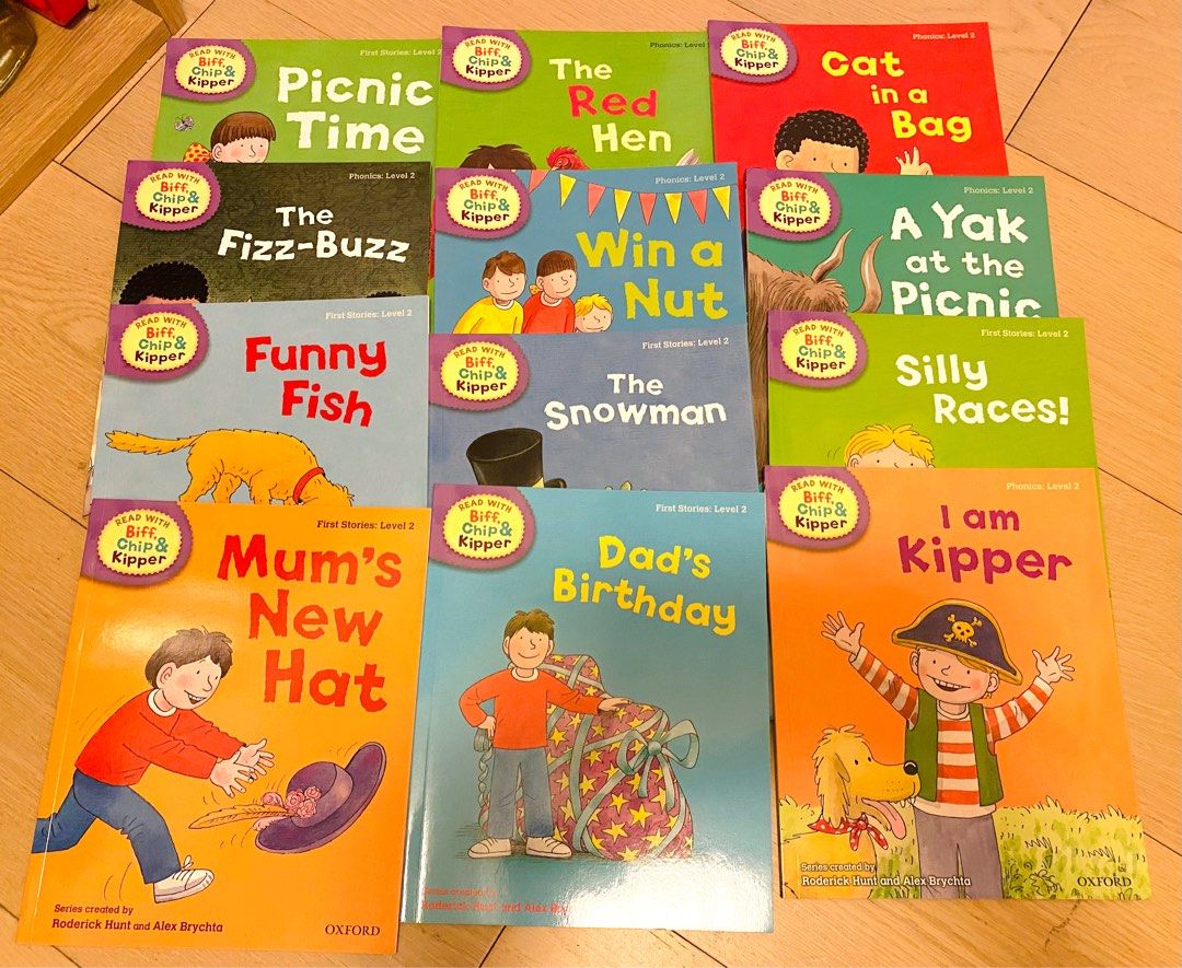 原裝正 ORT - Phonics and first stories collection levels 1-3, 興趣及遊戲, 書本 ...