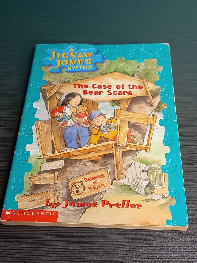 A Jigsaw Jones Mystery The Case Of The Bear Scare, Hobbies & Toys ...