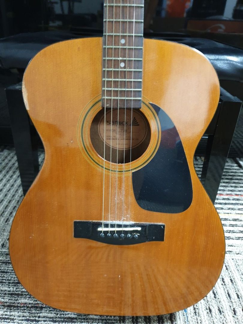 Acoustic Guitar (Samick, Artist Series Edition), Hobbies & Toys, Music & Media, Musical ...