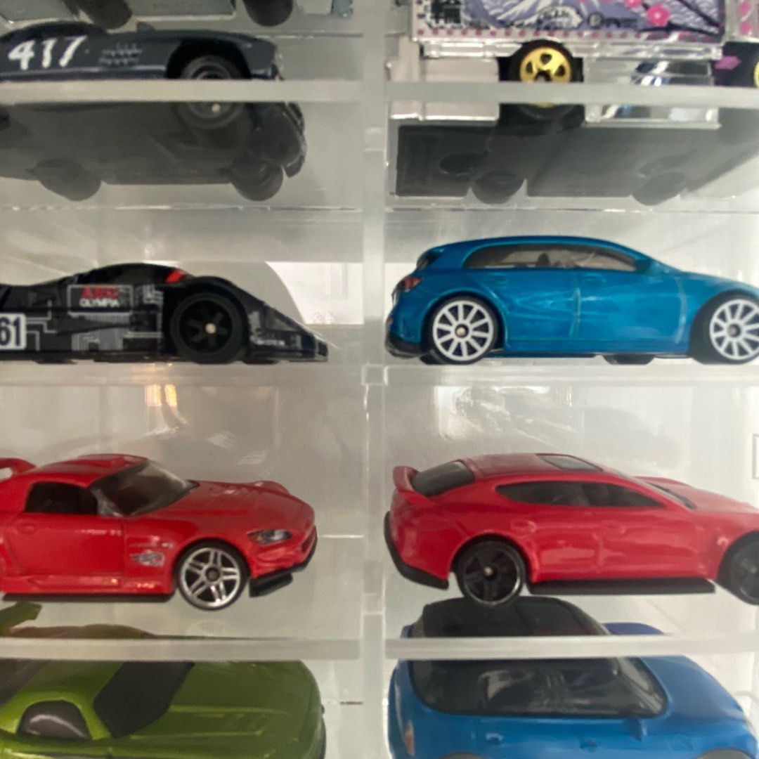 Acrylic Rack 100-slots for IKEA Detolf Display Cabinet (Hot Wheels/Inno ...