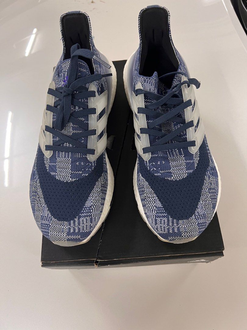Adidas Ultraboost 21 Prime Blue, Men's Fashion, Footwear, Sneakers on ...