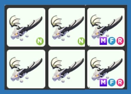 Adopt Me Pets - Vampire Dragon (FULL GROWN) | Neon Vampire Dragon ...