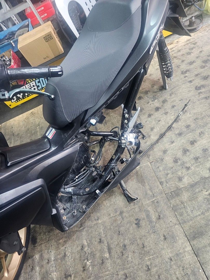 Aerox full overhaul, Motorcycles, Motorcycle Accessories on Carousell