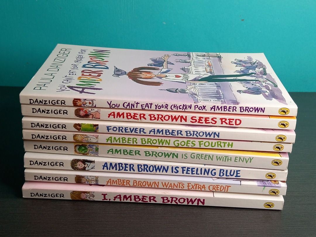 Amber Brown Books By Paula Danziger Set Of 8, Hobbies & Toys, Books ...