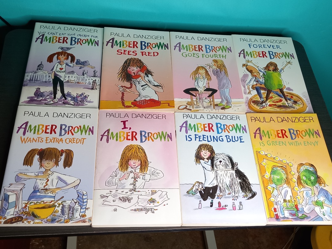 Amber Brown Books By Paula Danziger Set Of 8, Hobbies & Toys, Books ...