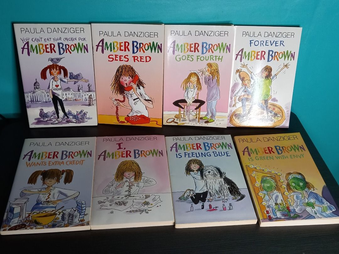 Amber Brown Books By Paula Danziger Set Of 8, Hobbies & Toys, Books ...
