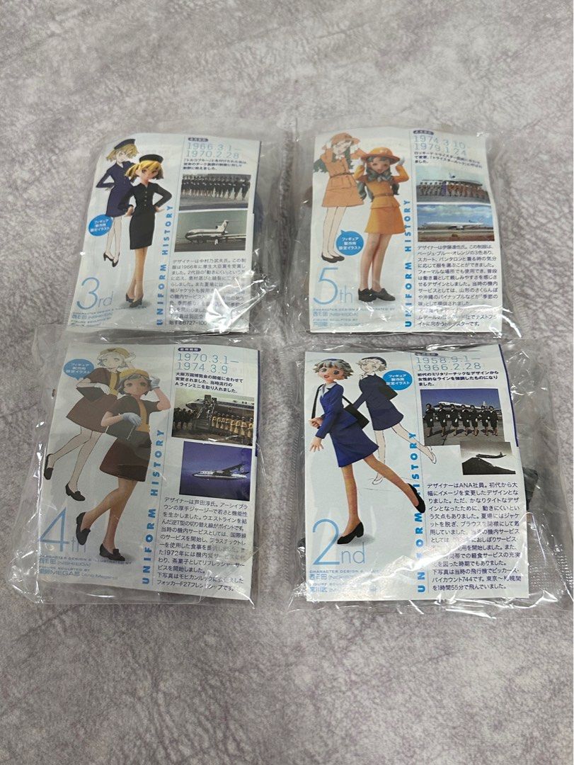 ANA UNIFORM COLLECTION (4 SET), Hobbies & Toys, Collectibles ...